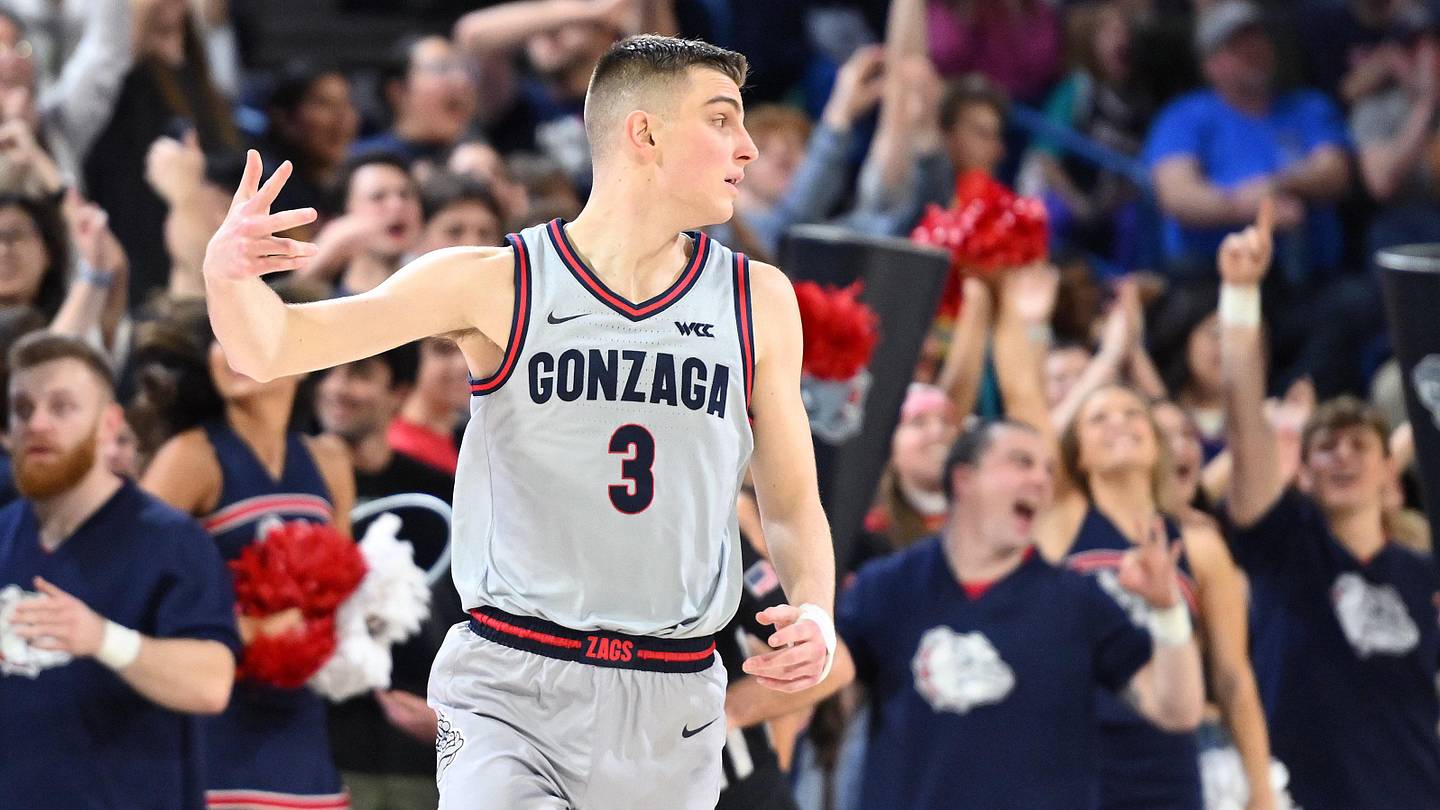 Gonzaga without Luka Krajnovic for NCAA Tournament game vs. Purdue