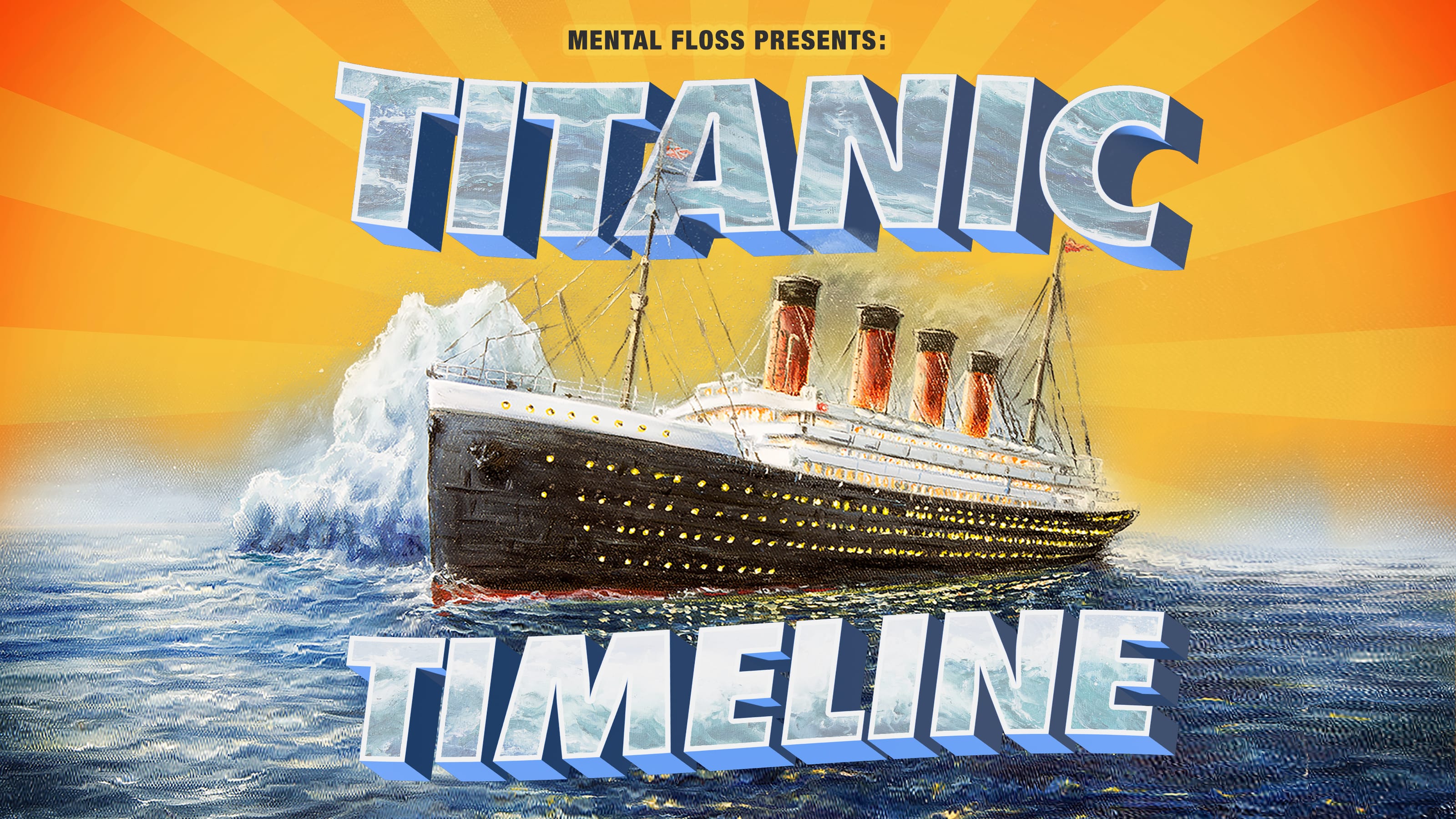 titanic sinking timeline