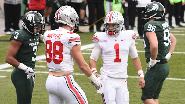 Justin Fields' College Teammate Tabbed 'Player To Watch' For Jets