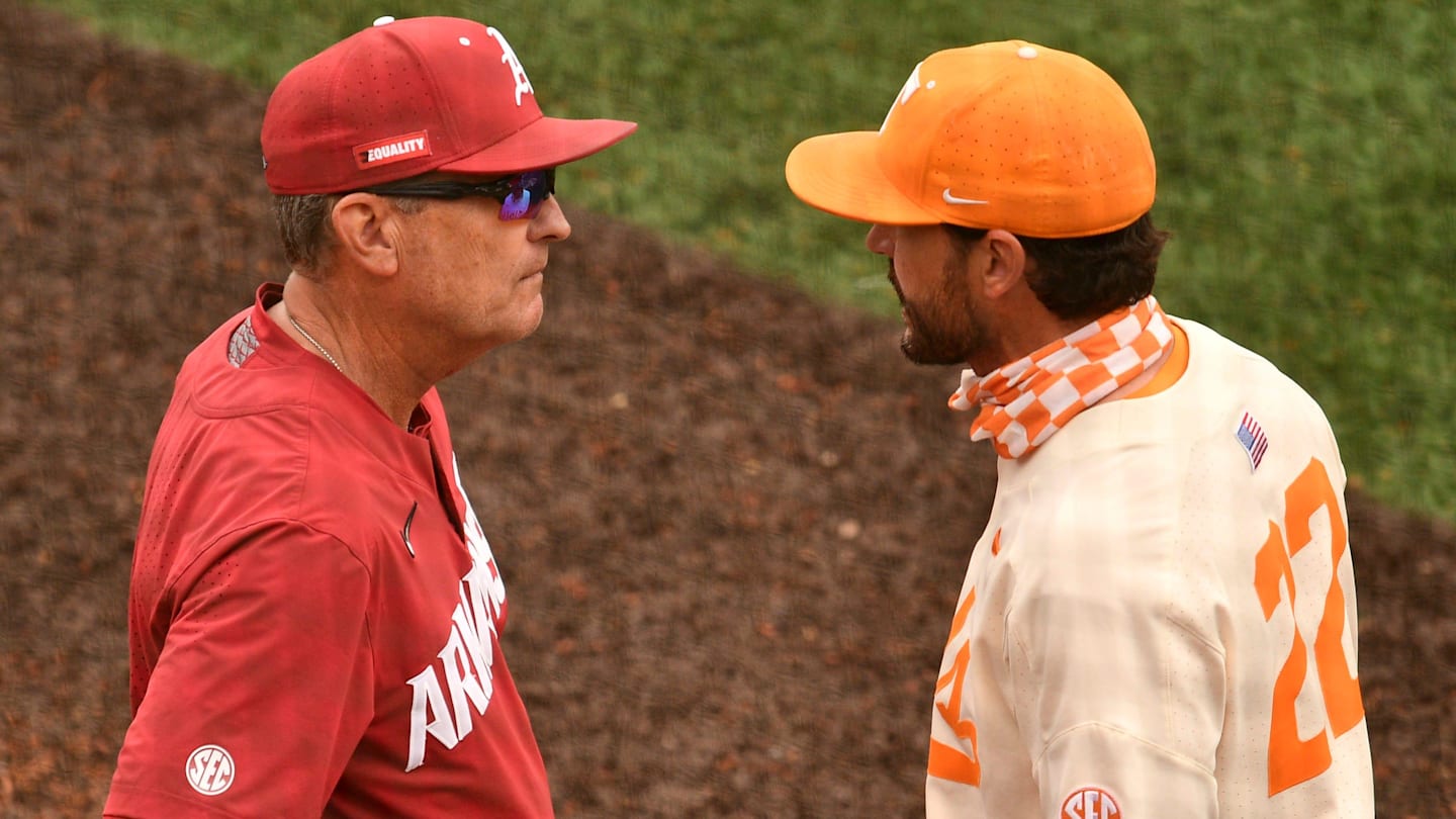 Tennessee's Tony Vitello holds Hogs in high regard after College World Series win