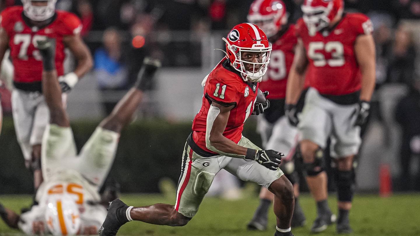 Georgia Bulldogs Must Replace Production at Wide Receiver Position in 2025