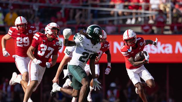 Jacory Barney Jr. Sparks Nebraska Comeback Over Michigan State