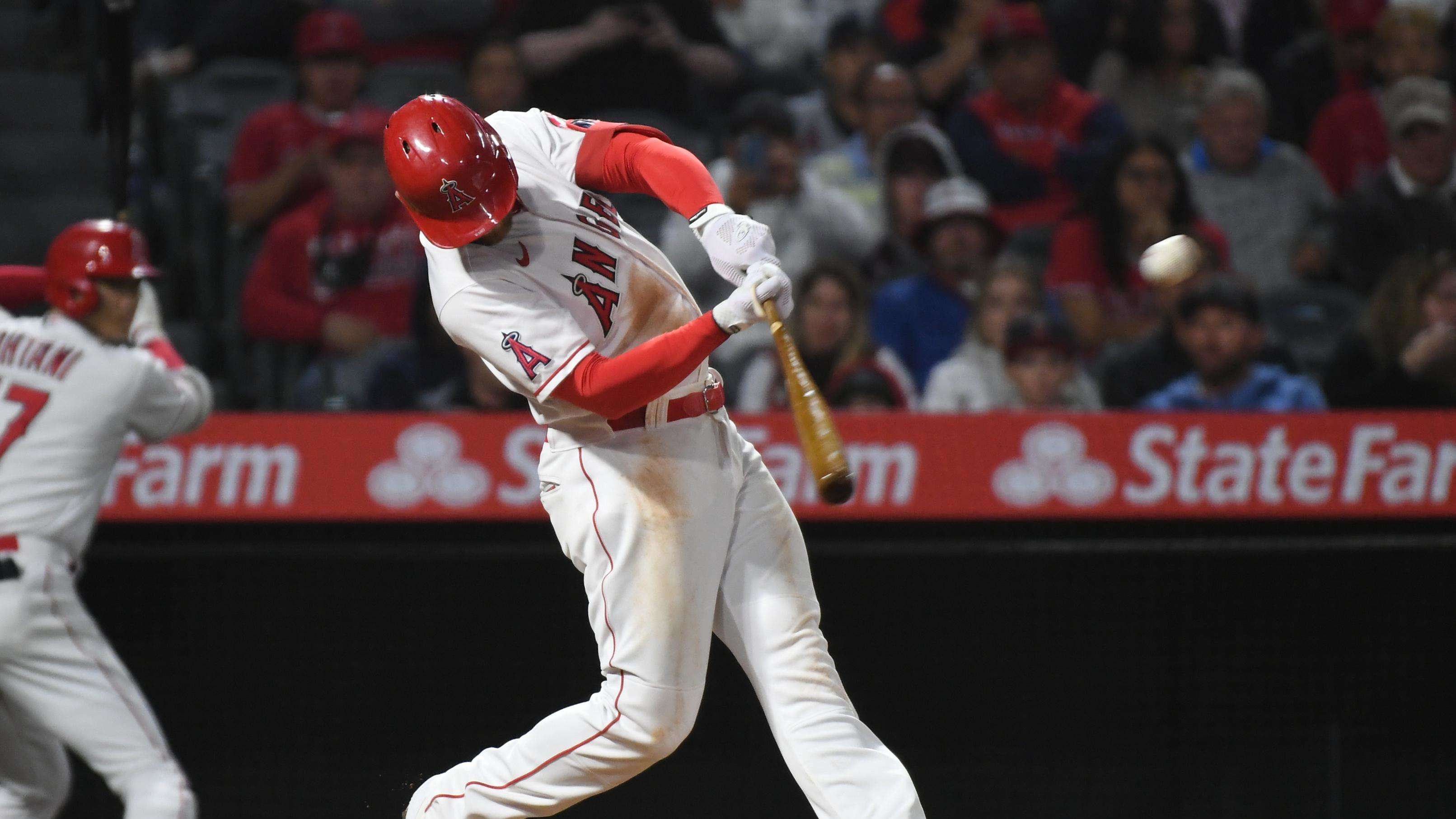 Angels OF Taylor Ward nears cycle in performance MLB hasn't seen in ...