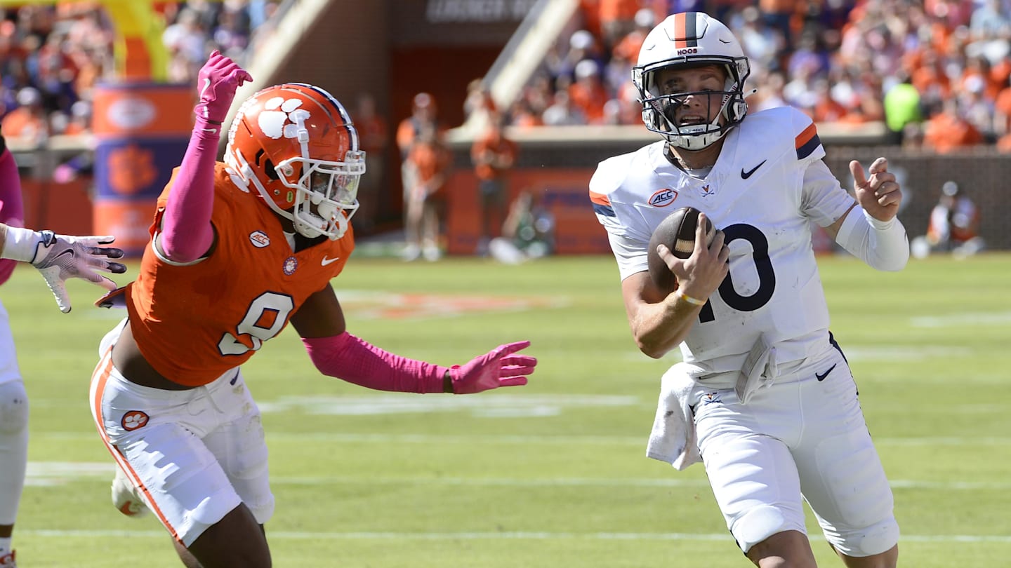 Virginia Football is Overpowered by Clemson 48-31