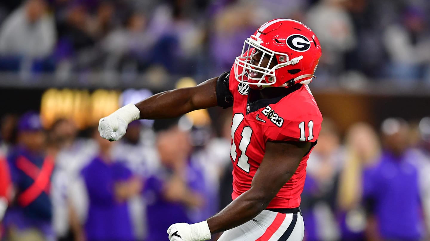 Atlanta Falcons Select Georgia's Jalon Walker in First Round of 2025 ...