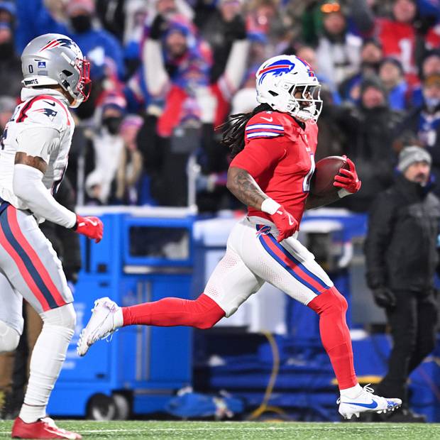 James Cook returns to Bills' practice, meeting Sean McDermott's expectation