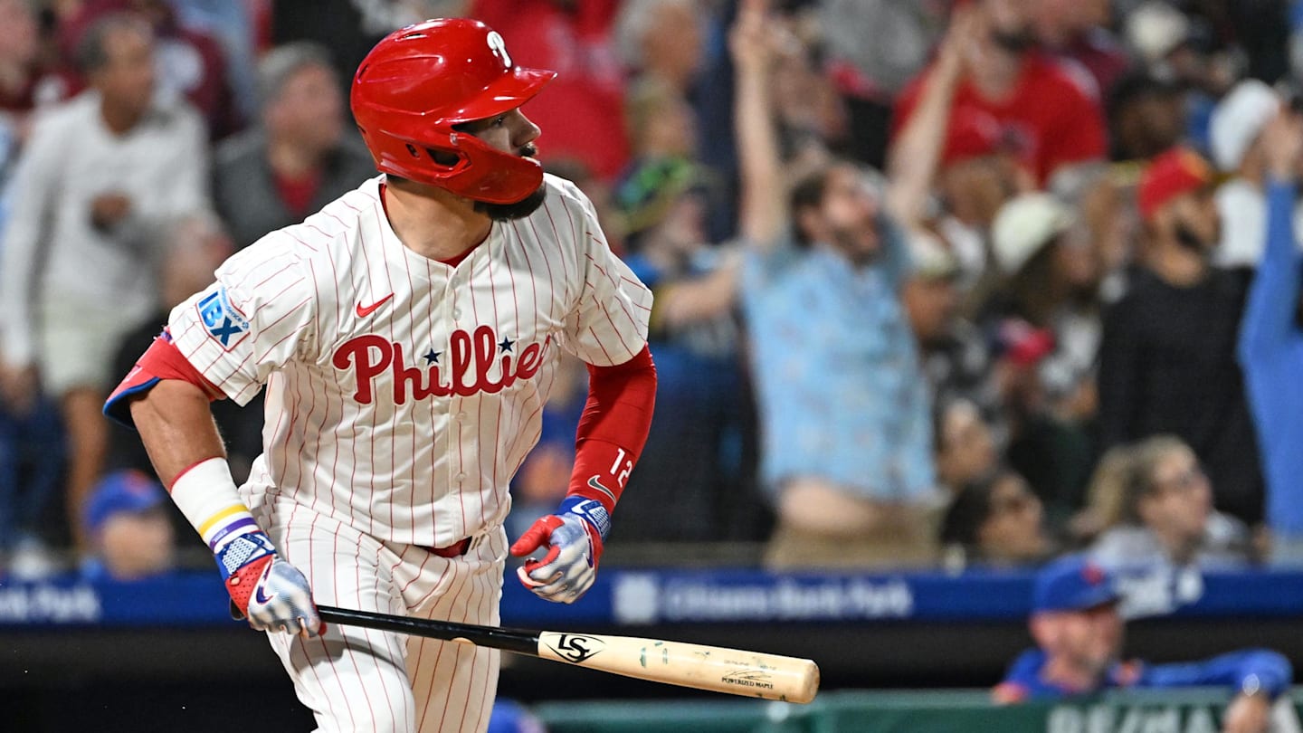 Kyle Schwarber Becomes Just Second Phillies Player Ever to Reach Home ...