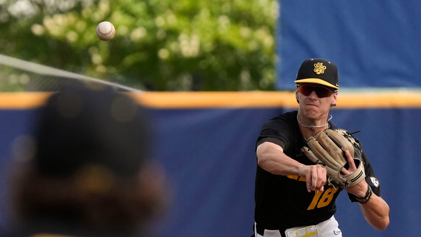 Mizzou Shortstop Signs with New York Yankees After Selection in MLB Draft