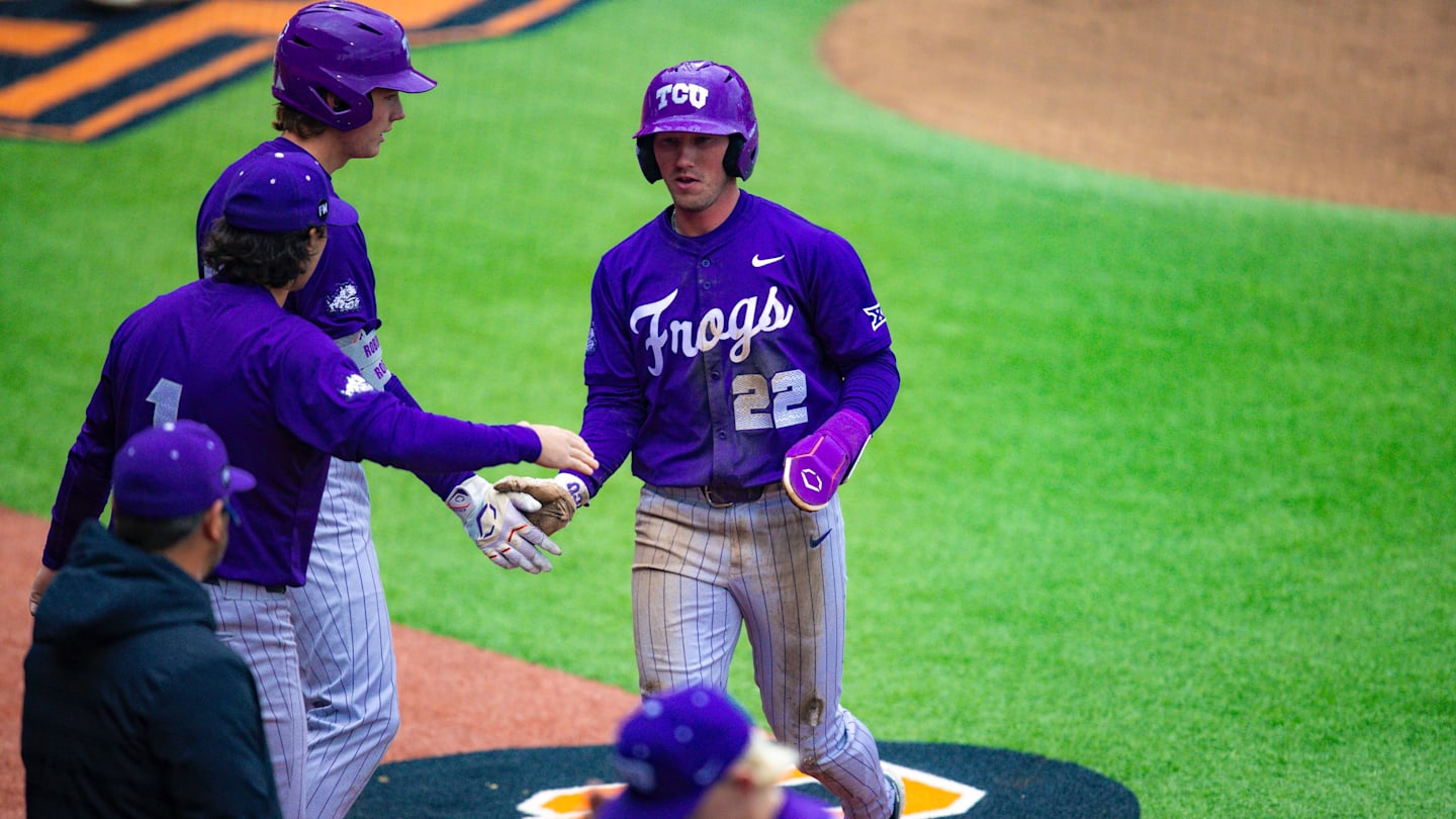 TCU Baseball Hosts Houston For Big 12 Easter Weekend Series