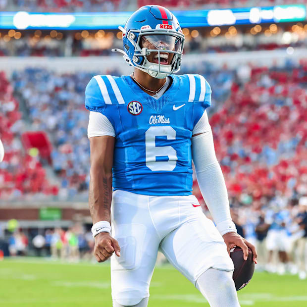 Ole Miss Football Expected to Start Quarterback Trinidad Chambliss After Arkansas Win
