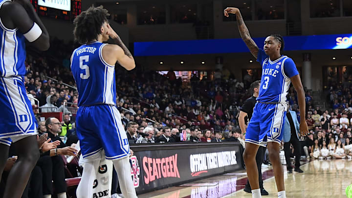 Projected Duke Basketball Starting Five Without Tyrese Proctor
