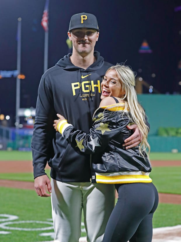 Livvy Dunne's bf Paul Skenes eerily morphing into Bills' Josh Allen