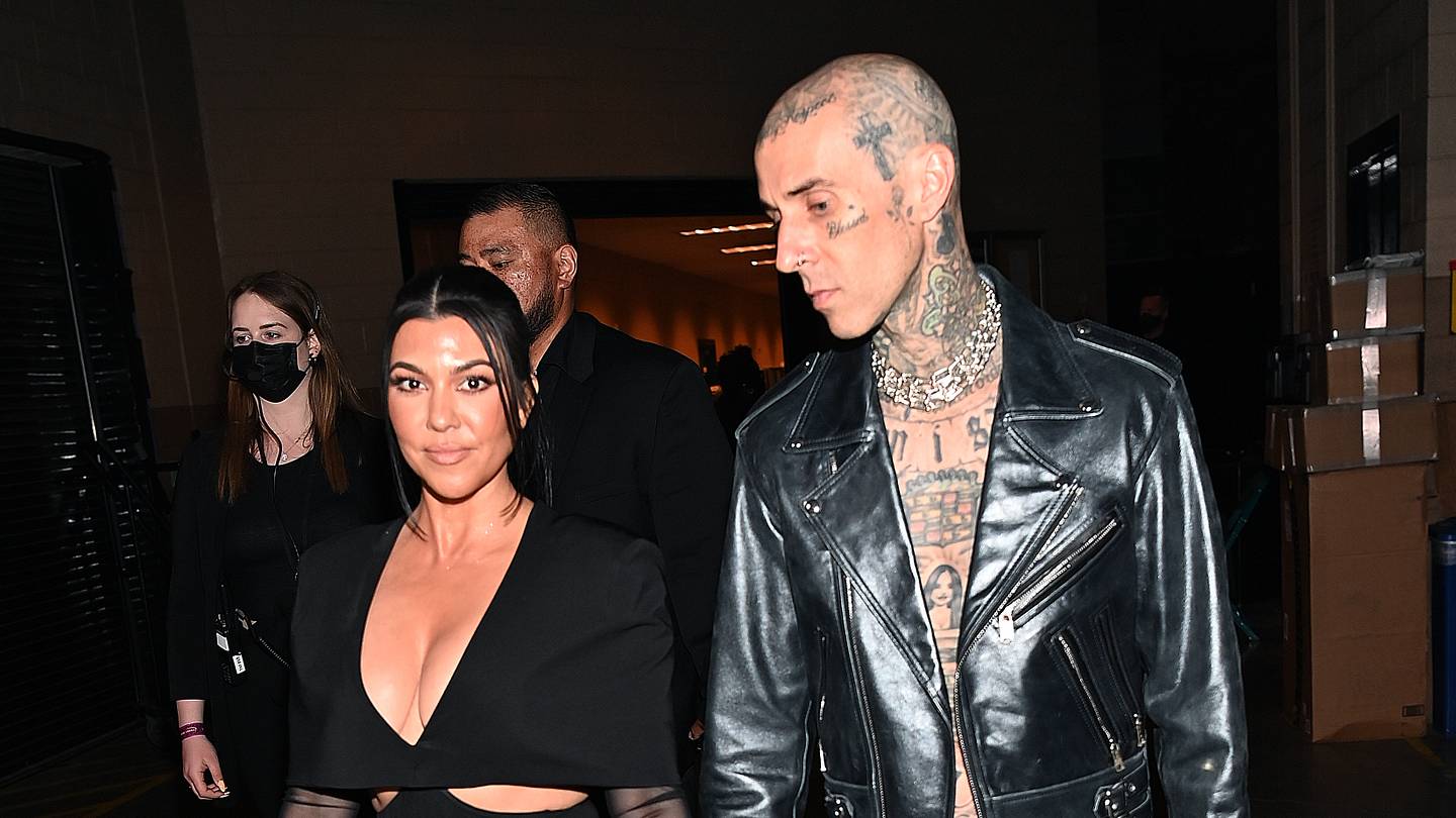 Travis Barker calls Kourtney Kardashian 'Mrs. Barker' in social media post