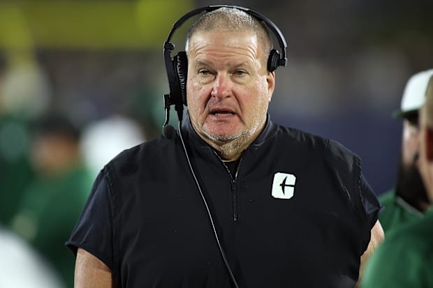 Nebraska Game a Personal Affair for Acting Michigan Coach Biff Poggi