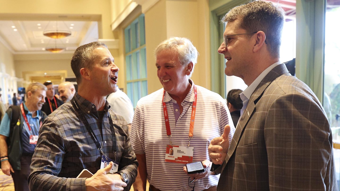 Chargers HC Jim Harbaugh Gives Hilarious Story on Growing Up With ...