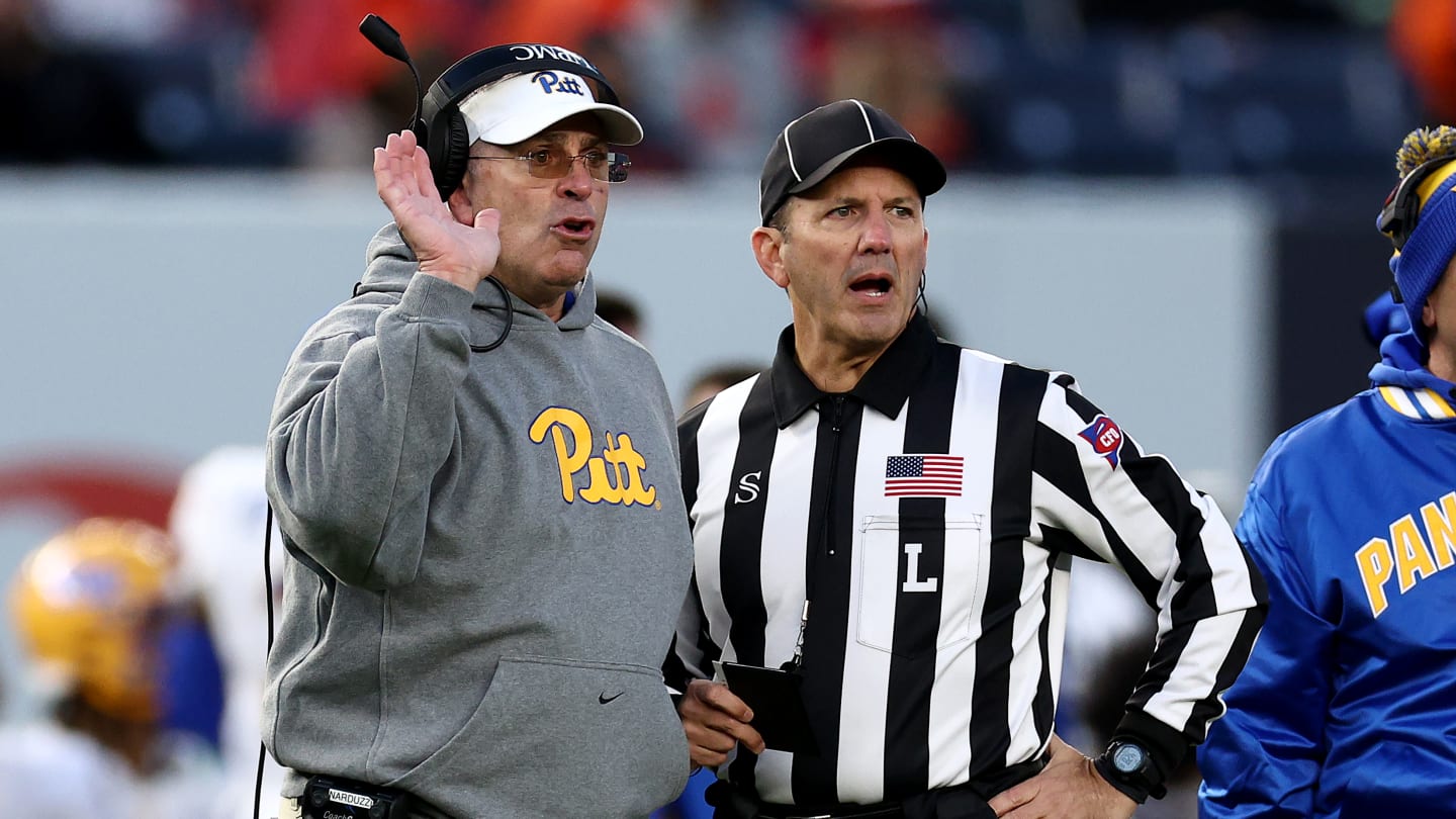 Pitt Panthers' Pat Narduzzi Favors Hip-Drop Tackle Ban
