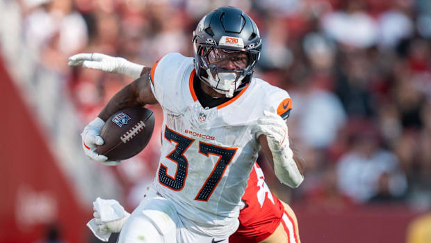 Broncos Rookie RB RJ Harvey Changes Jersey to No. 12