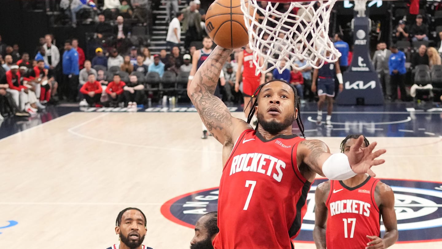 Rockets' Cam Whitmore Deal Cited as One of Most Lofty Summer Deals