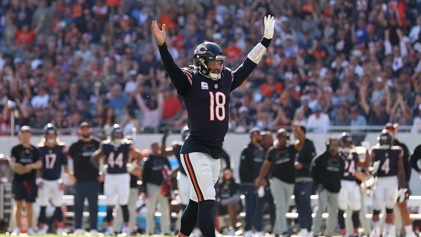 3 most encouraging stats from Caleb Williams in Week 5