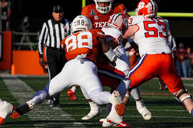 Barryn Sorrell Reflects On His Growth At Texas Longhorns Pro Day
