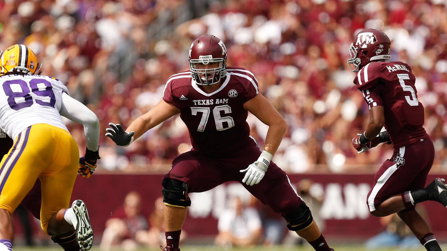 Texas A&M OL Luke Joeckel Named To 2024 SEC Legends Class