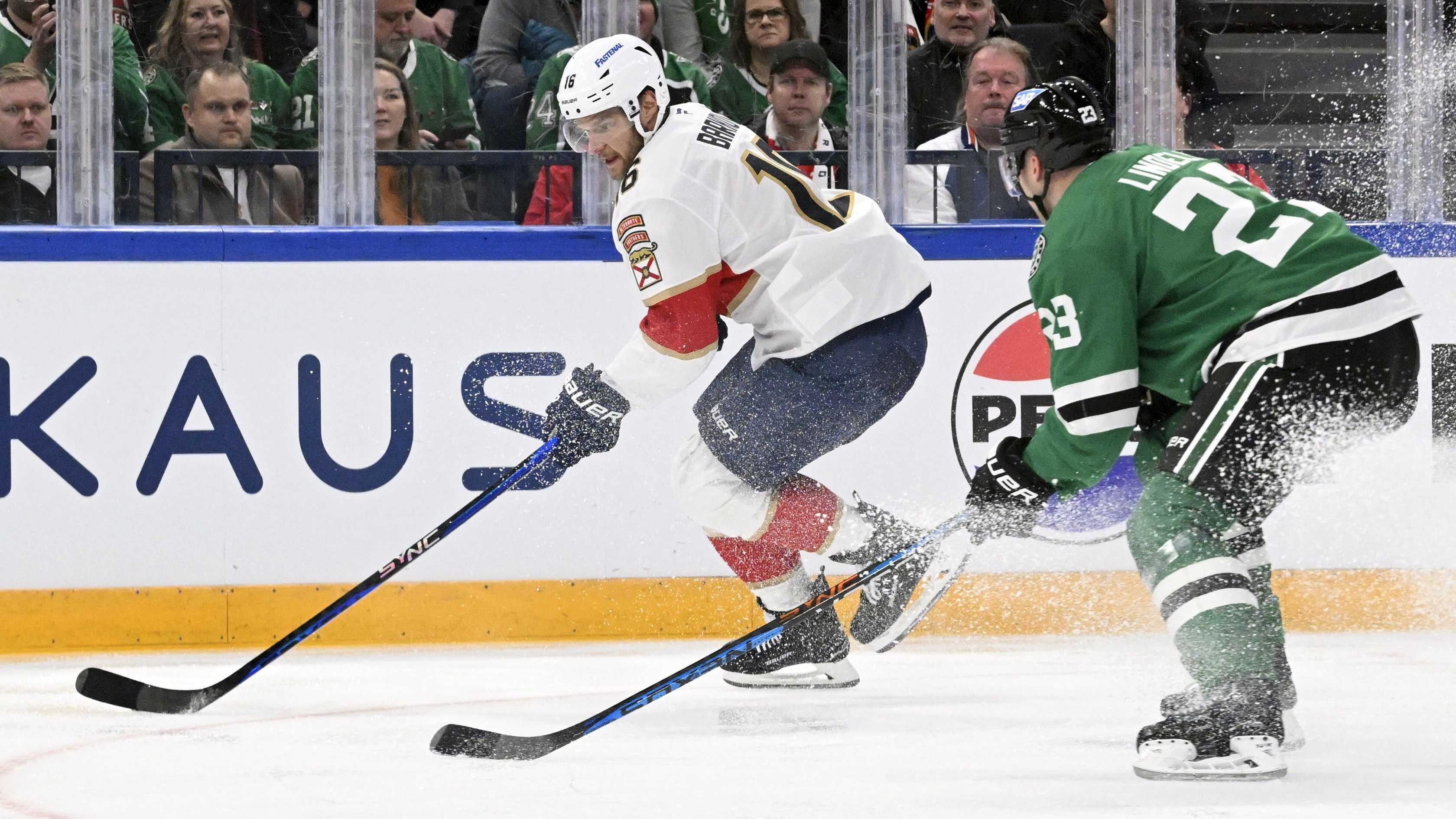 Florida's Finnish Mafia flexed their muscles in Stars 6-4 loss to the ...