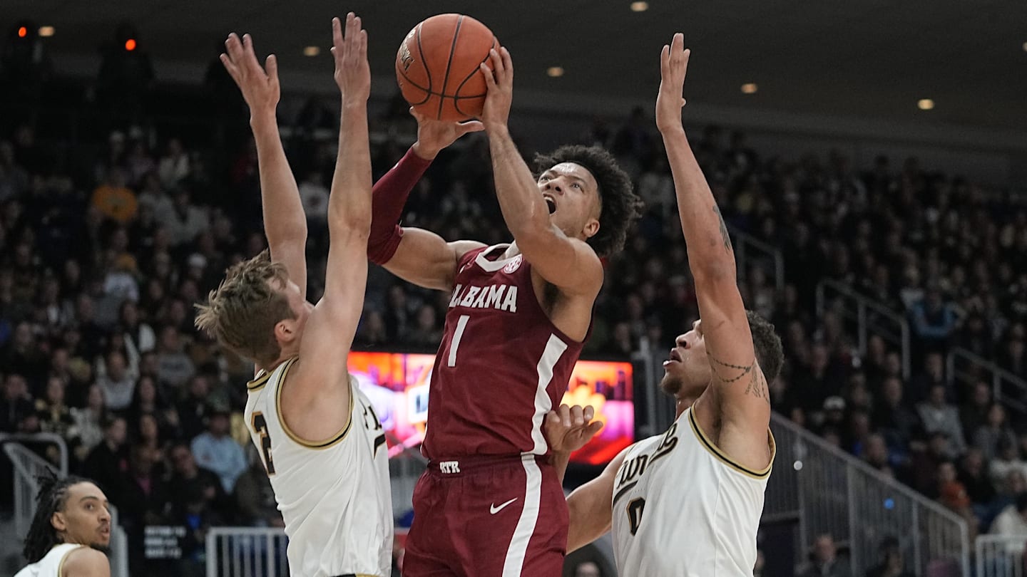 More Than 20 NBA Scouts Attending No. 2 Alabama vs. No. 13 Purdue