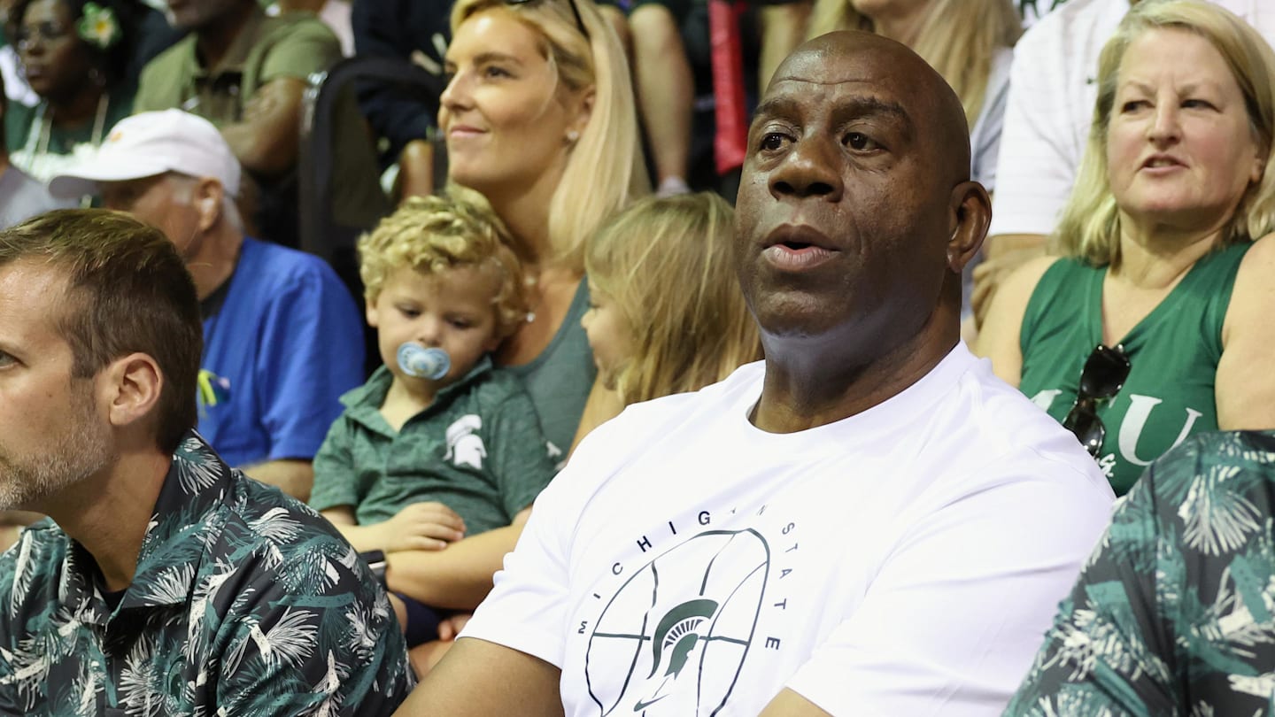 Spartan Legend Magic Johnson Hints at Becoming Owner of NBA Team