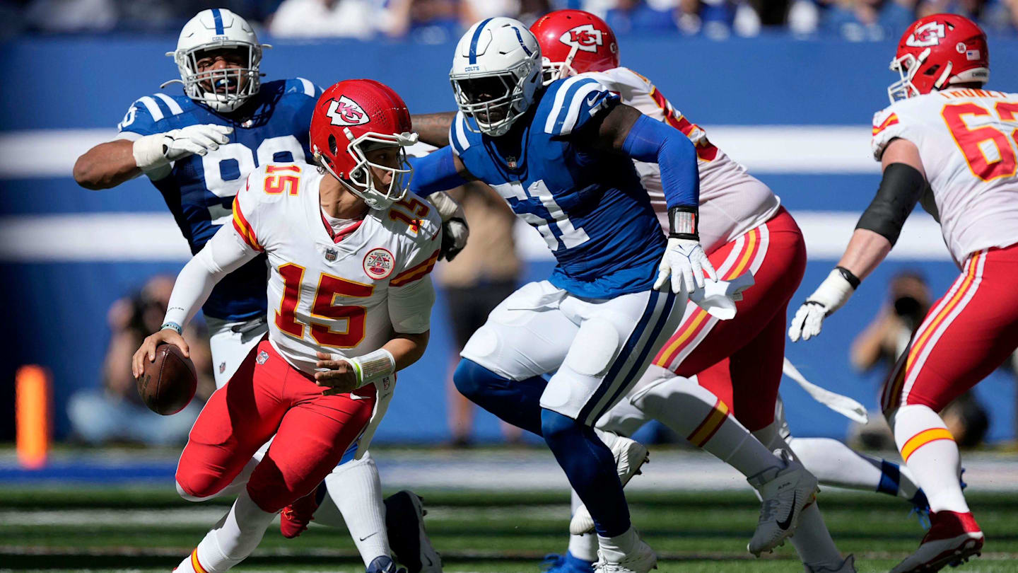 Indianapolis Colts Can Give Patrick Mahomes Unsightly Career Mark