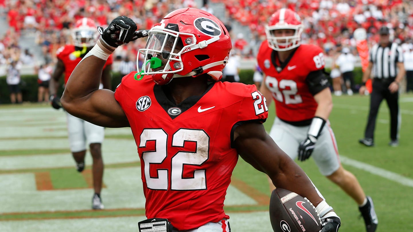 Branson Robinson injury update: Georgia RB's status vs. Mississippi State