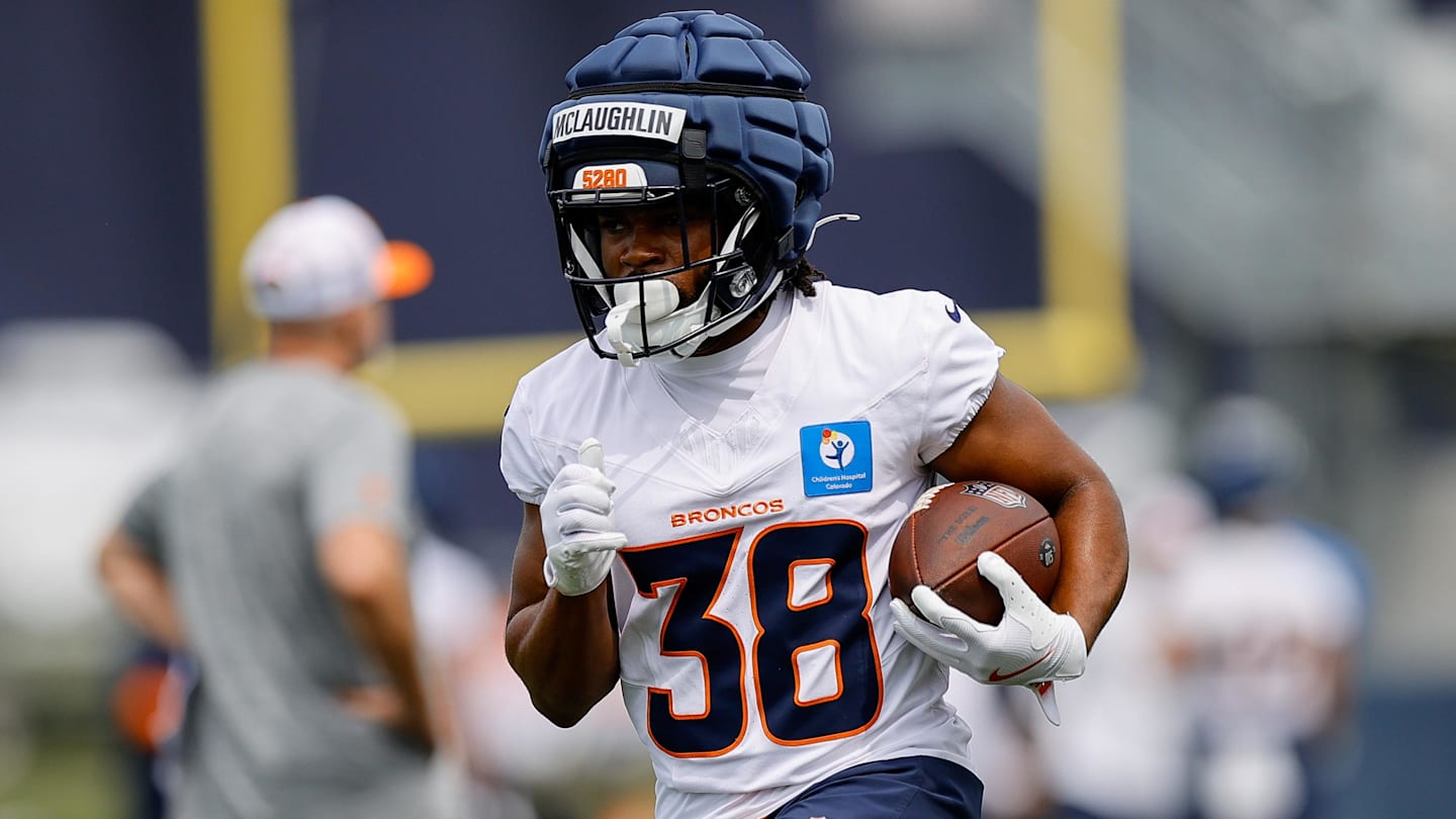 Broncos RB Jaleel McLaughlin Sheds Light on 12-Pound Weight Gain