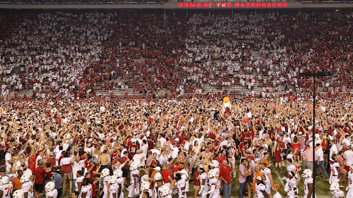 Arkansas players educated on Texas rivalry