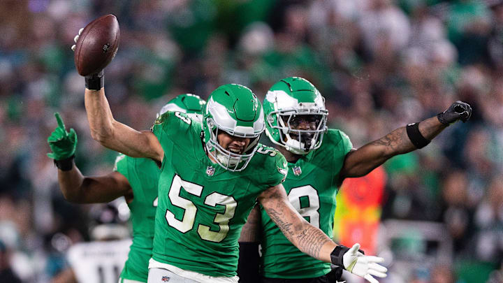 Eagles Linebacker Starts "Turnover "Tradition," Discusses His Future