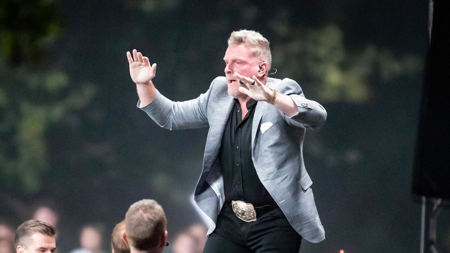 Pat McAfee Reacts to the 'Fire Neal Brown' Billboards in Morgantown