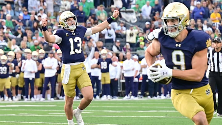 The Next Step for Notre Dame? Riley Leonard Needs to Build on Passing Success