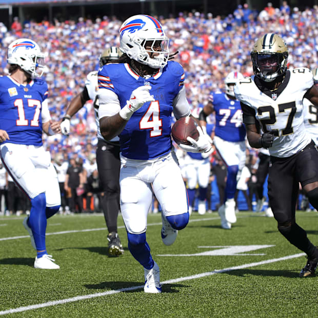 Five takeaways from Buffalo Bills' Week 4 snap counts