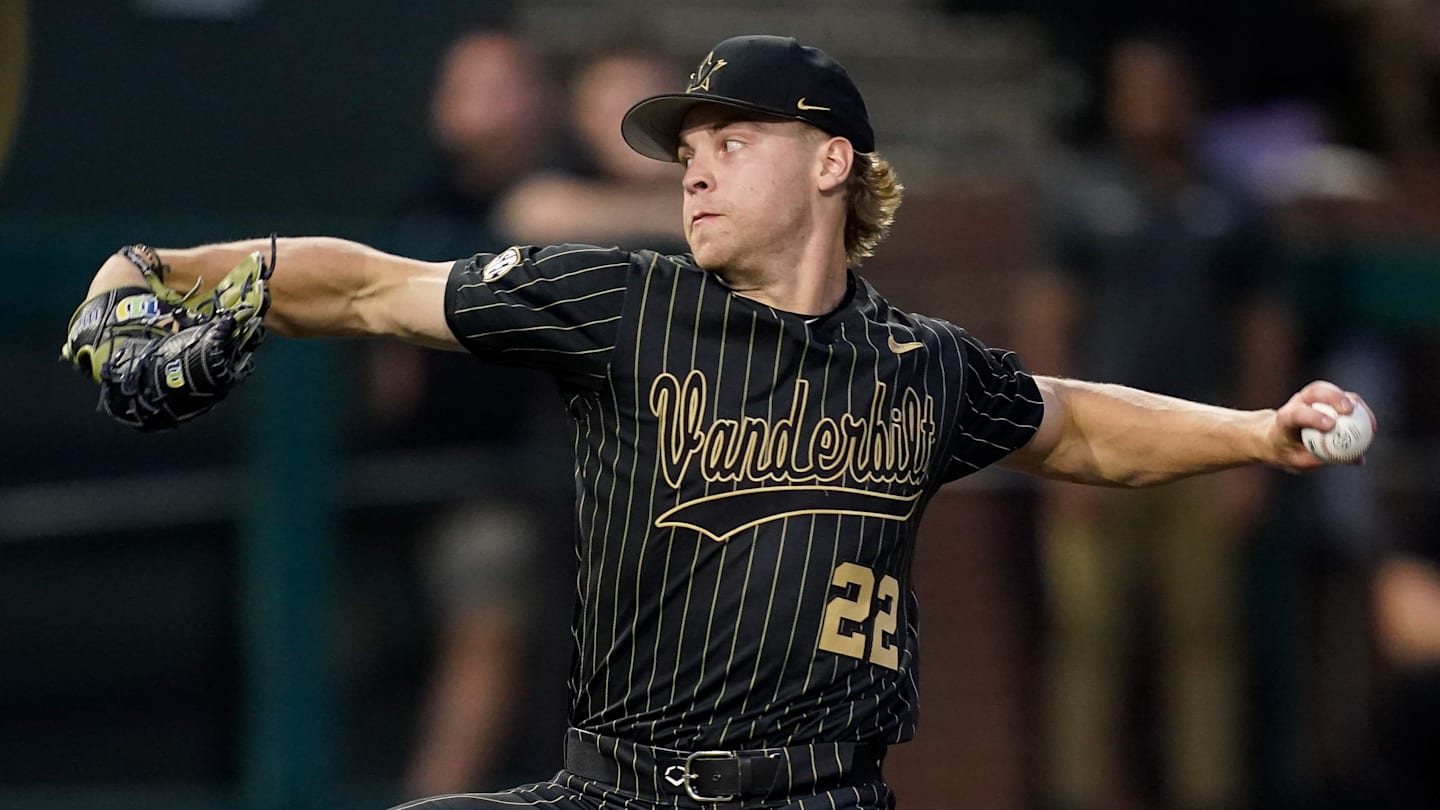 Vanderbilt Starting Pitcher for NCAA Regional vs. Wright State Revealed