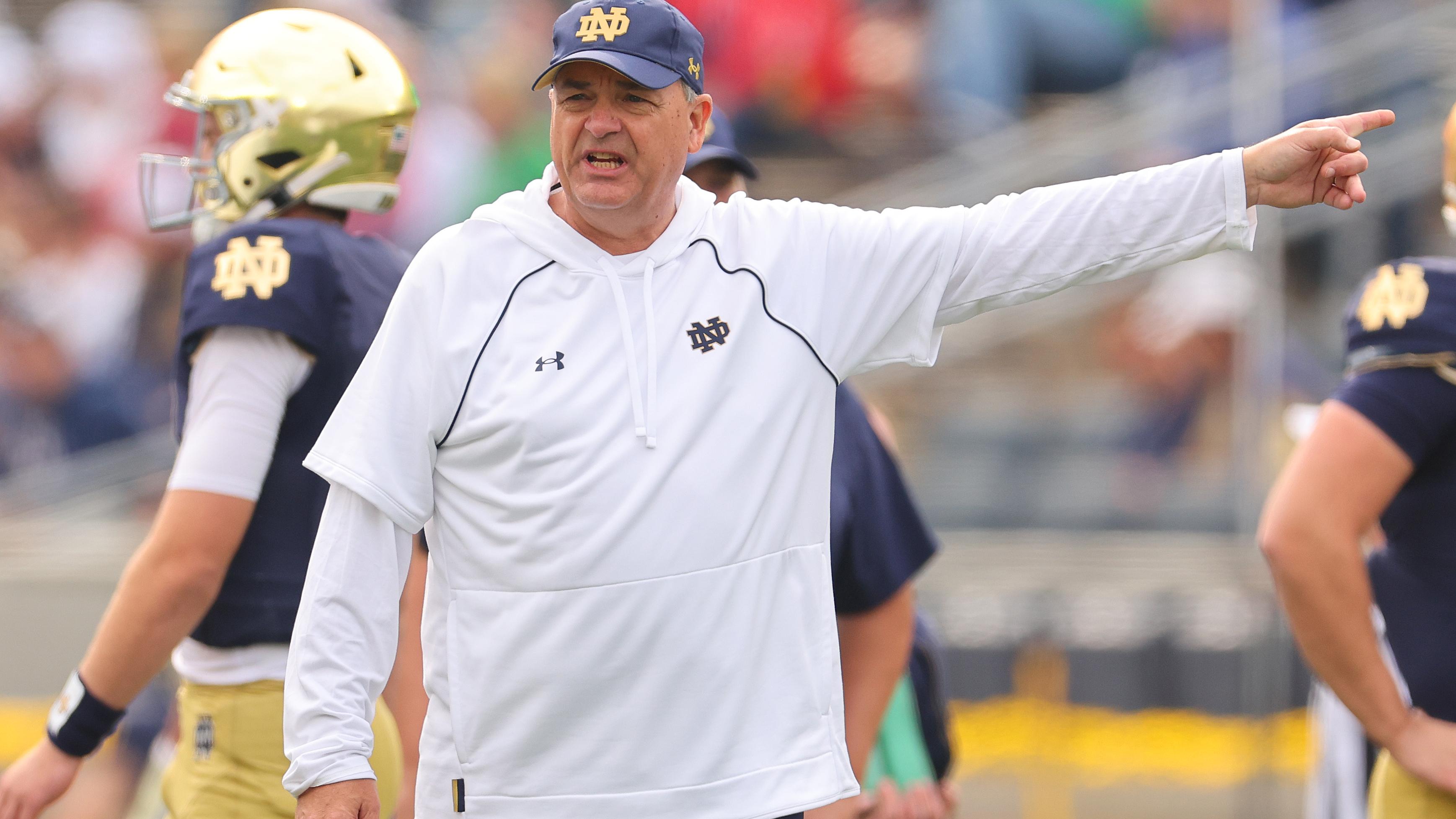 Mike Denbrock says Notre Dame's goal line issues won't surface against USC