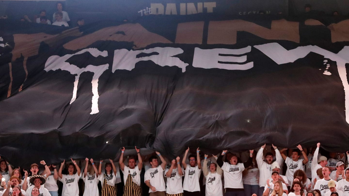 Members of Purdue's Paint Crew Receive Warning Over 'Fire Walters' Chant