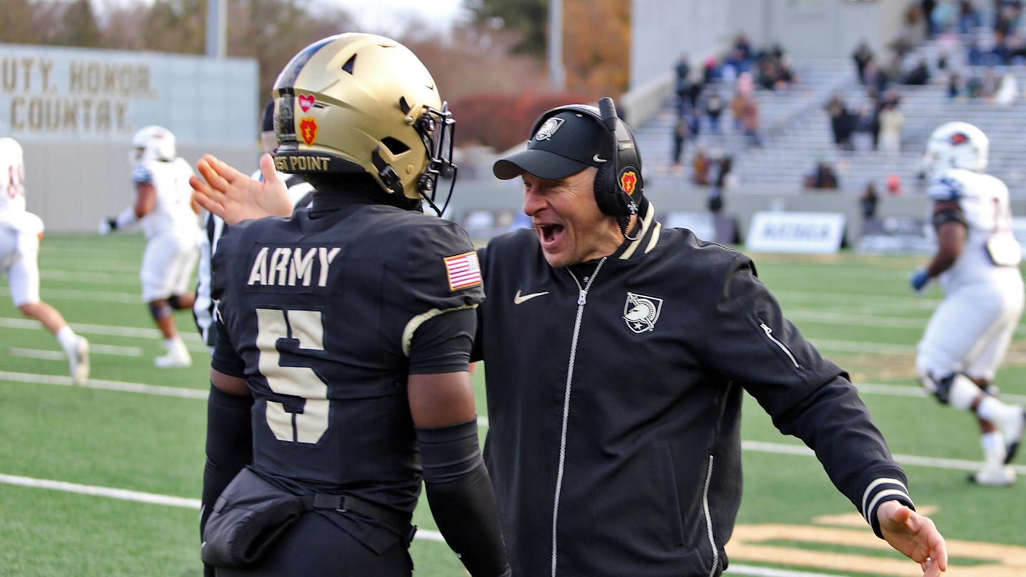 Army Football's Jeff Monken Named AAC Coach of the Year