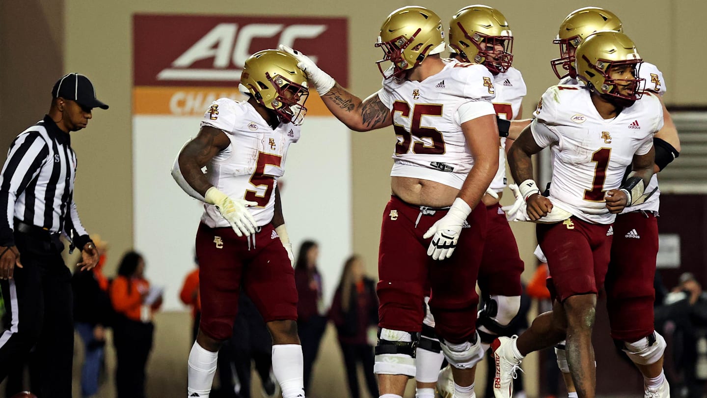 BC OT Logan Taylor Receives High Praise From Former UVA Teammates and Coach