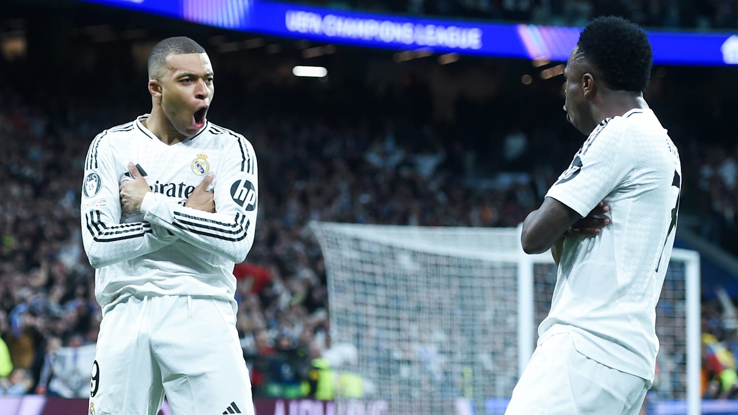 Ex-Real Madrid Coach Claims Mbappe and Vini Jr Get In Each Other's Way