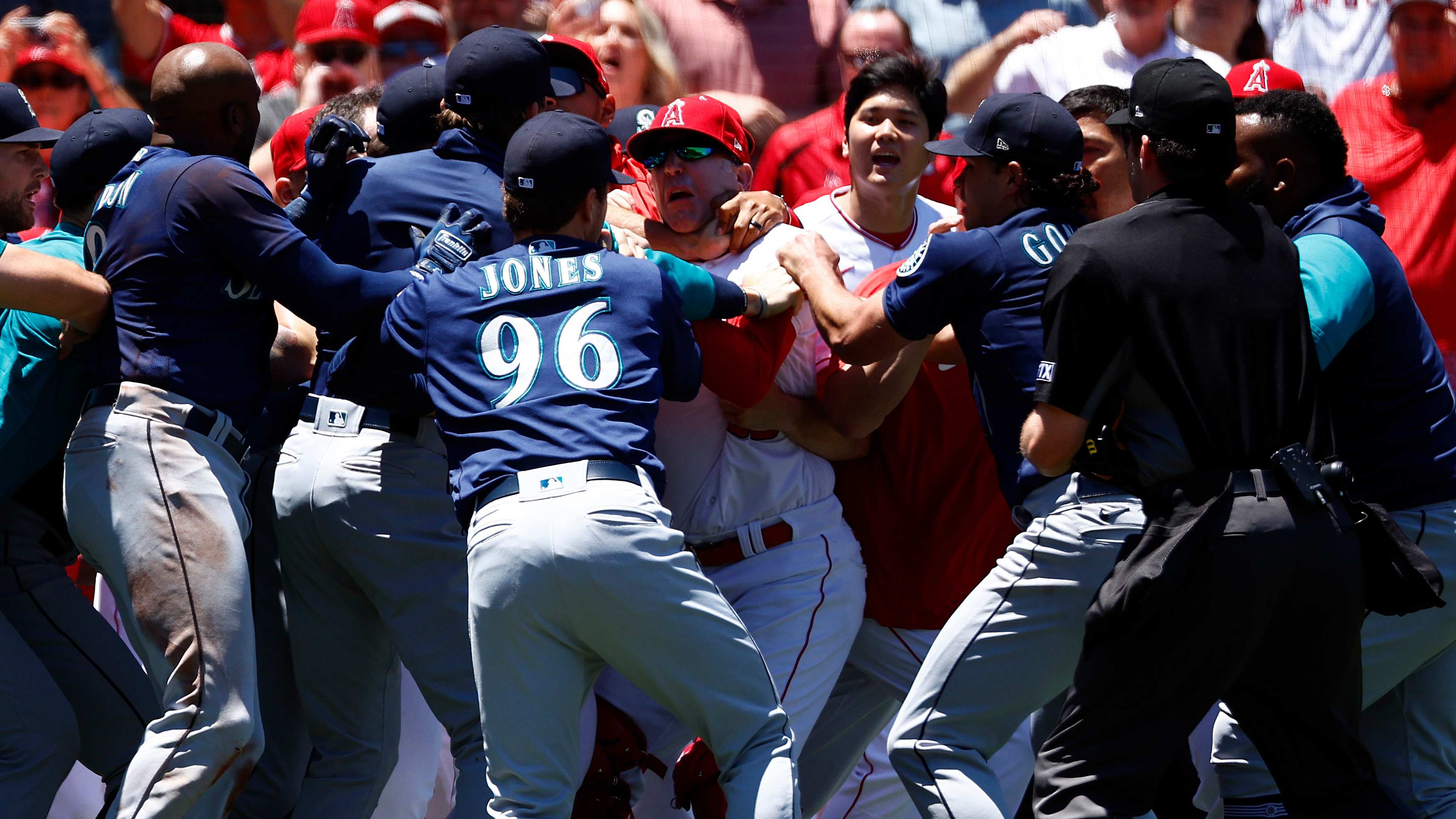 2022 Key Mariners Moments: The Angels Brawl in Anaheim