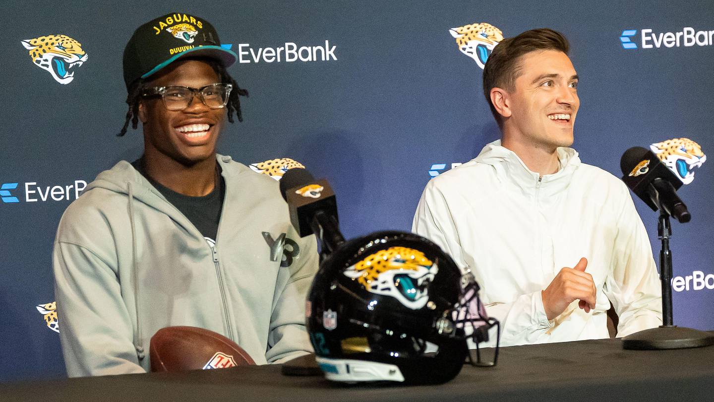 Jaguars star Travis Hunter was busy playing video games on NFL Draft night