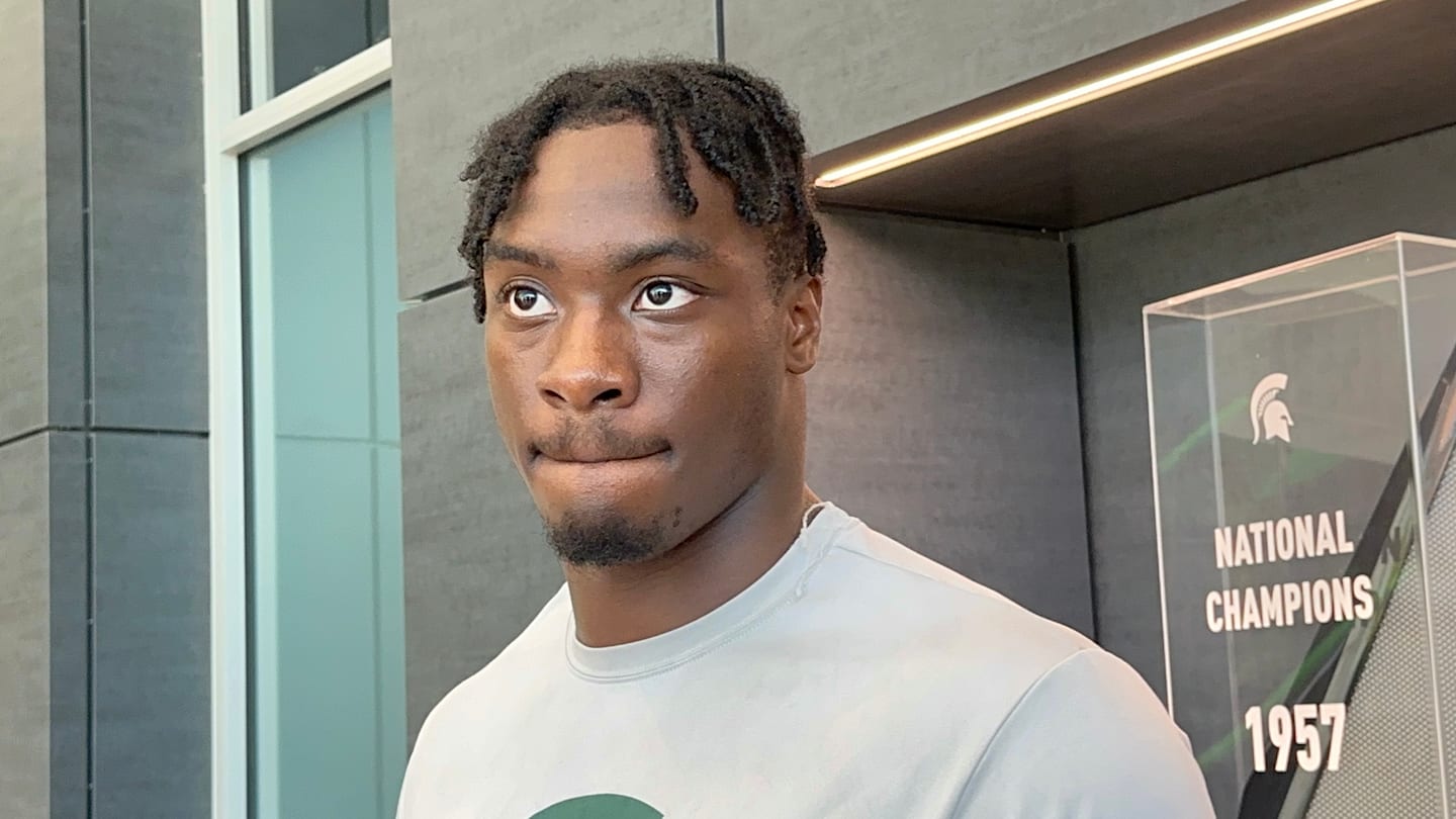 Michigan State RB Nate Carter talks Week 3 win, Boston College, more