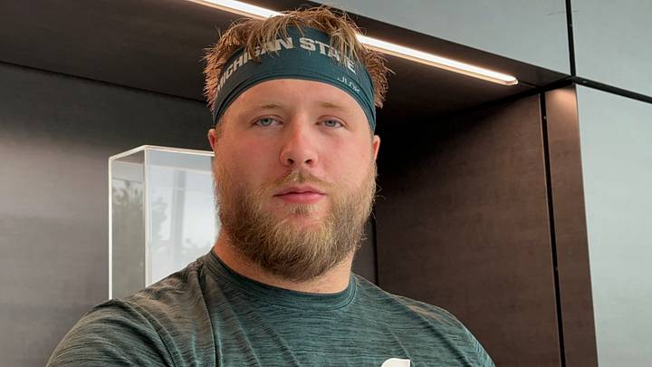 Michigan State G Luke Newman speaks on his room, Aidan Chiles, more