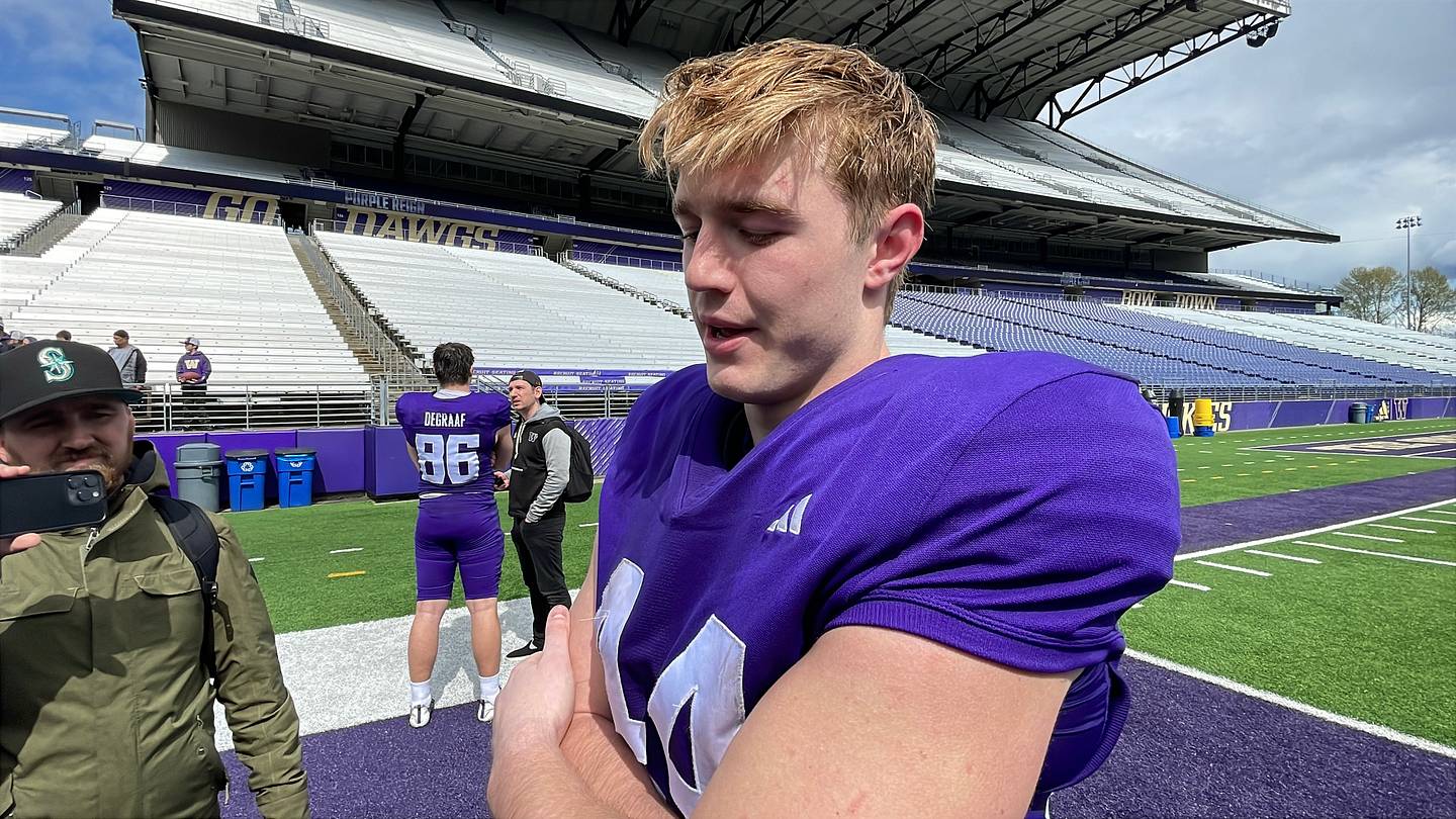 Husky Roster Review: Kade Eldridge Gives TE Position Big Boost