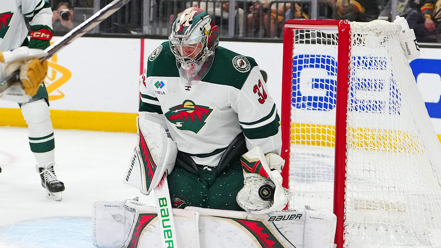Minnesota Wild Goalie Leaves Game With Illness