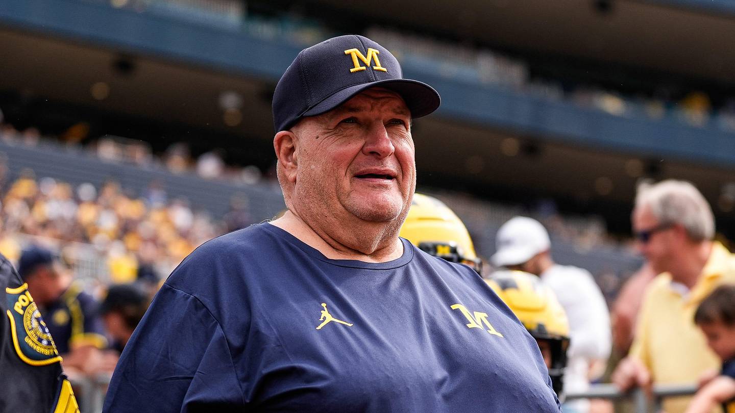Biff Poggi says Michigan's dominant effort signified love for Sherrone ...