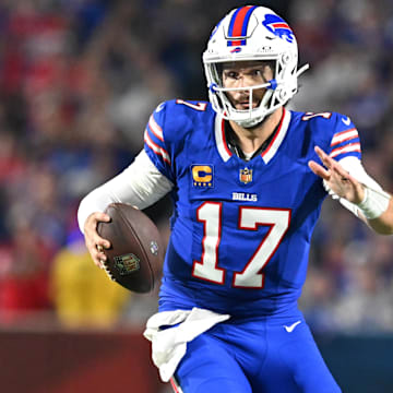 Josh Allen's bloody nose injury 'still kind of going on me' after Bills' blowout win